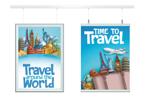 Set Poster Snap– Sustainable Aluminium Poster Rails | Hang Logic